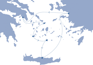 Turkey map | Royal Cruises LTD
